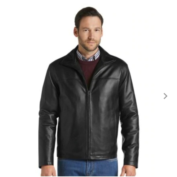 Jos. A. Bank | Jackets & Coats | Jos A Banks Leather Jacket | Poshmark